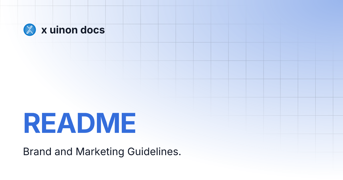 README | x uinon docs